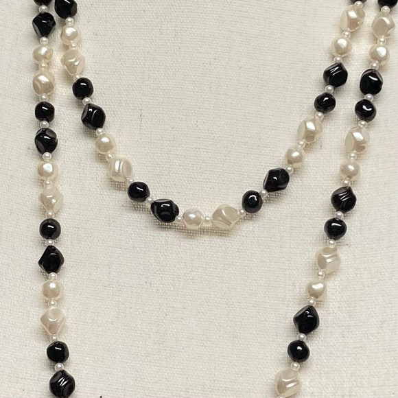 Jewelry | Vintage 6s Long Pearl Necklace Pearls Mother Of Pearl And ...